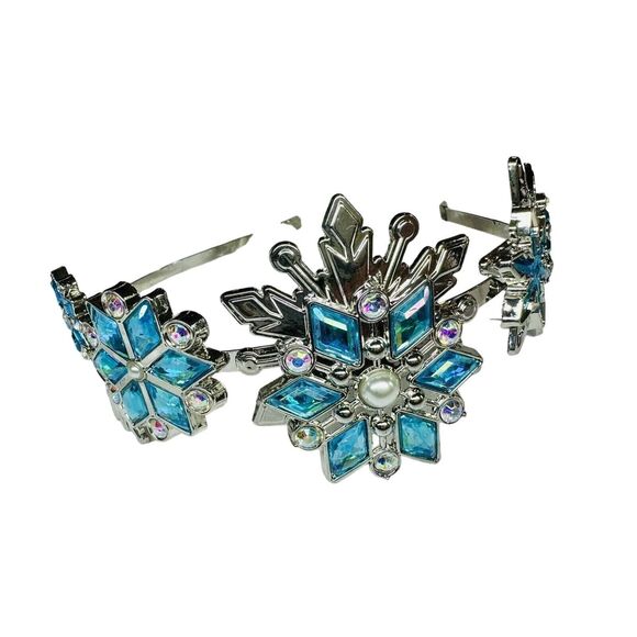 Disney | Costumes | Disney Authentic Frozen Elsa Costume Crown Tiara ...
